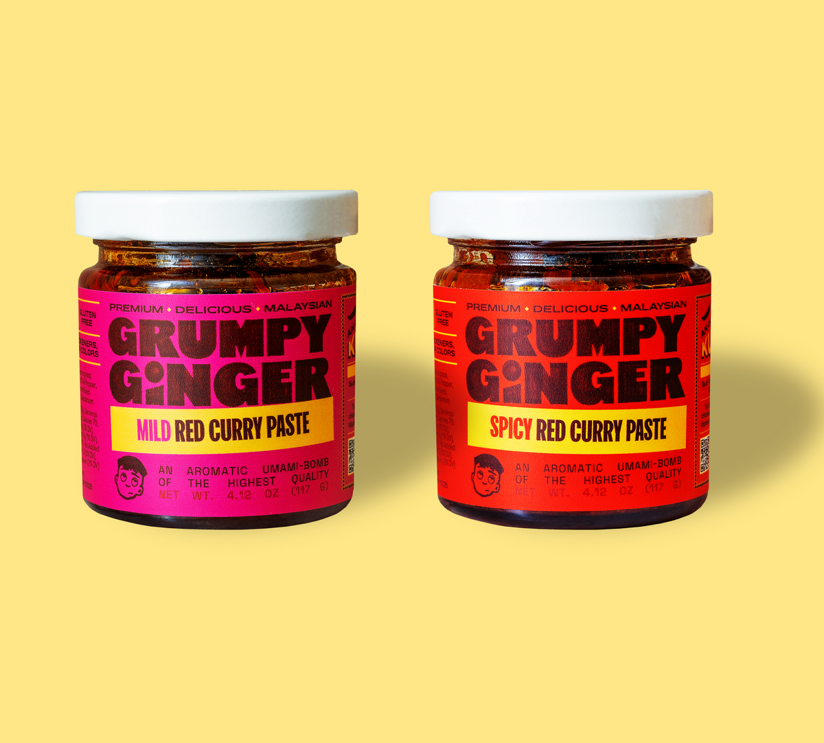 Malaysian Red Curry Paste, Double Trouble | Grumpy Ginger