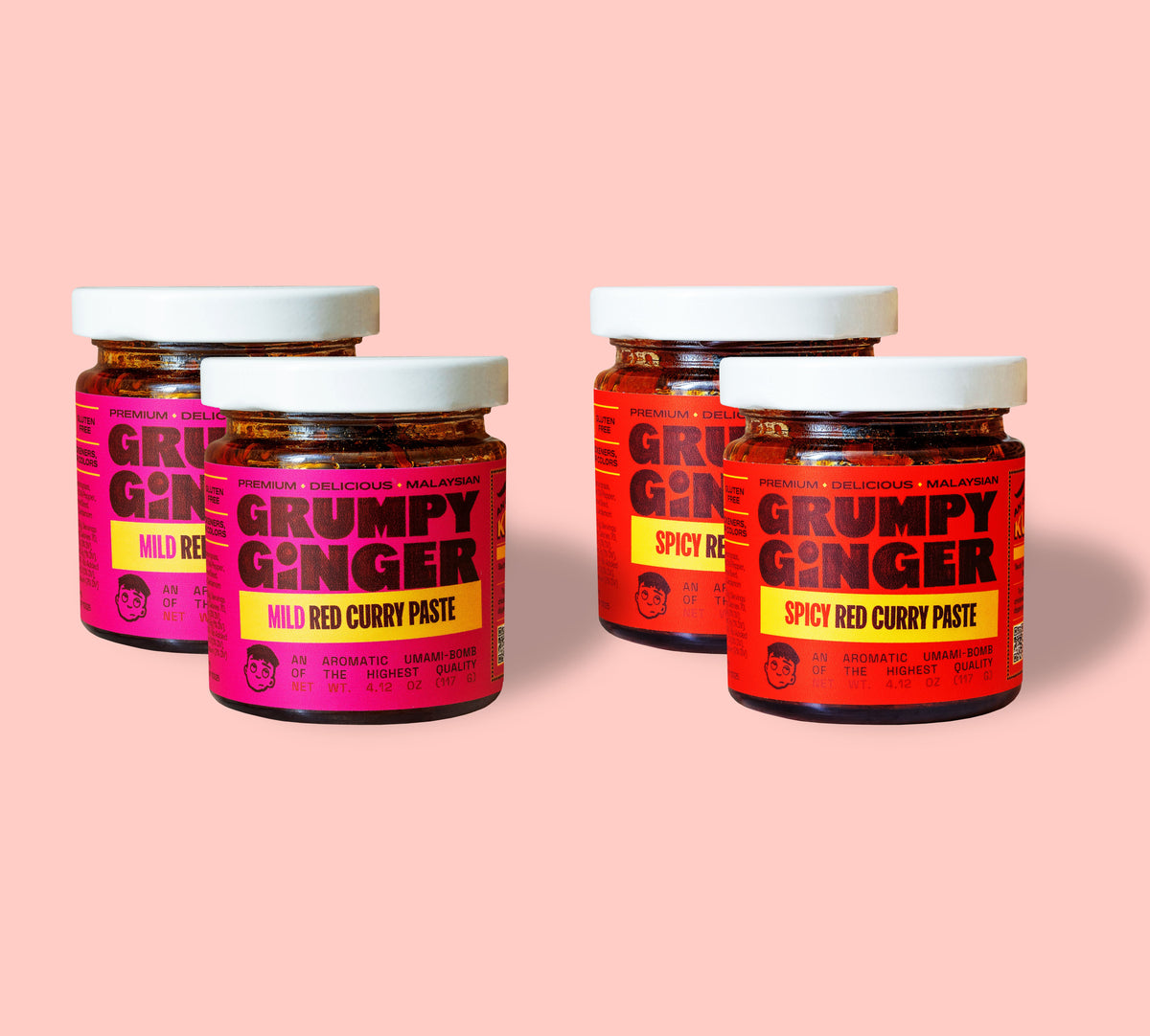 Malaysian Red Curry Paste, Bundle | Grumpy Ginger